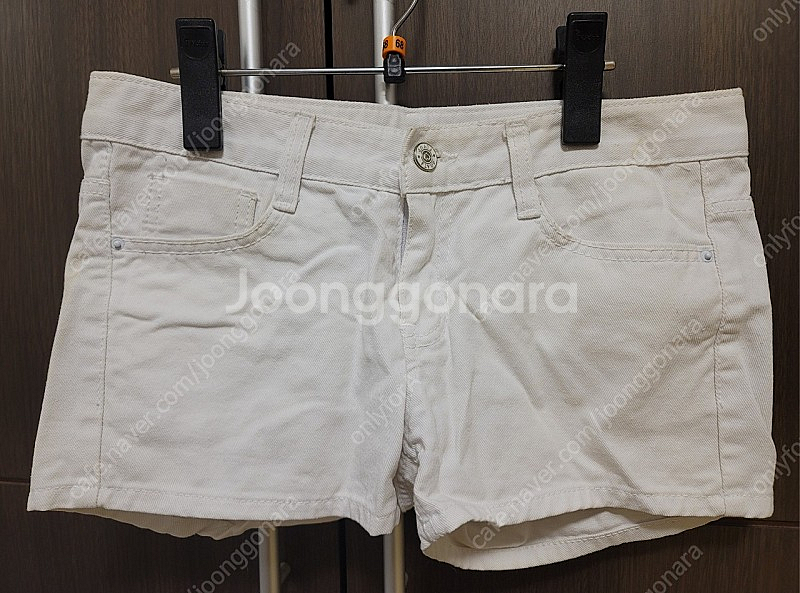 흰 반바지 화이트 하얀색 흰색 하양 여성의류 중고나라