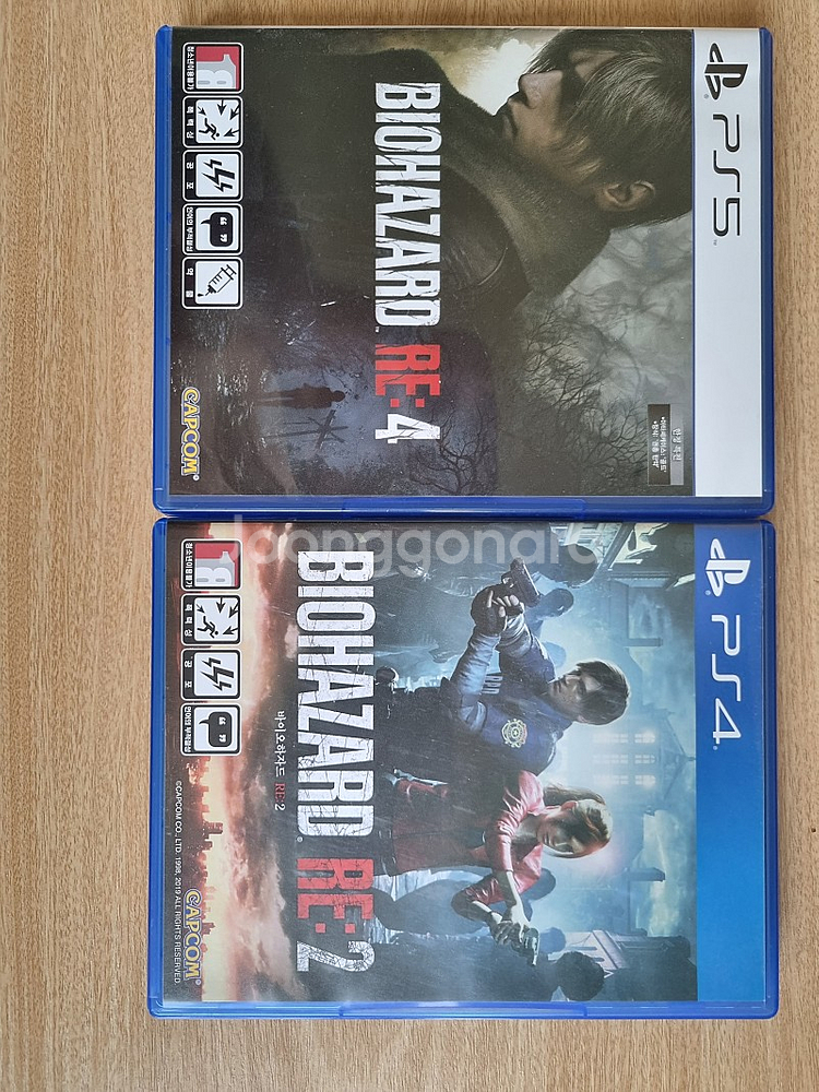 바이오하자드 Re4 Re2 플스버전 판매 플레이스테이션 중고나라