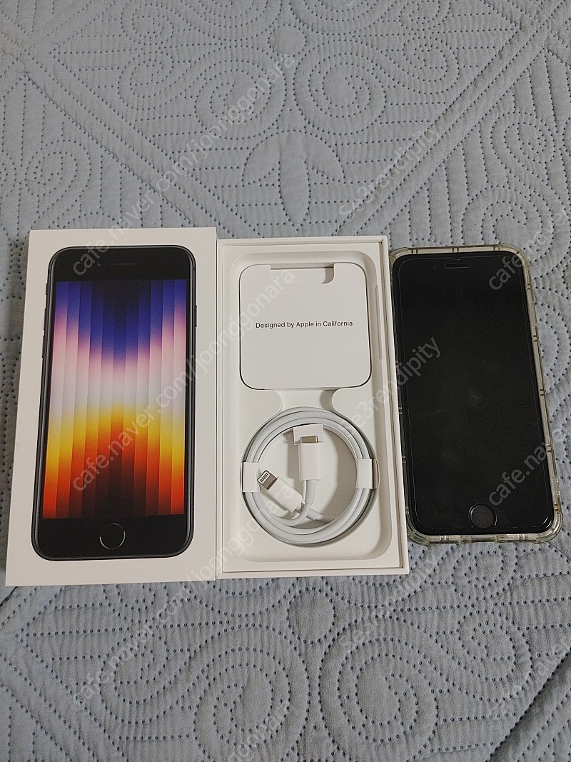 (잠실 직거래) 아이폰se3 128 미드나이트 새상품급 | 스마트폰 | 중고나라