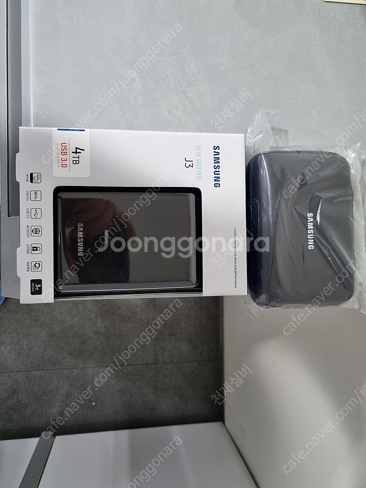 미개봉 삼성 j3 외장하드 4테라 착불 | HDD/SSD/ODD | 중고나라