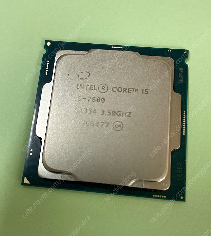 인텔 CPU i5-7500, CPU i5-7600 판매... | CPU/메인보드 | 중고나라