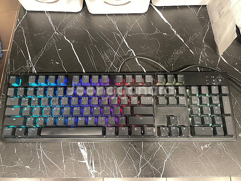 앱코 K995P V3 RGB 블랙 무접점키보드 팝니다. | 키보드/마우스/스피커 | 중고나라