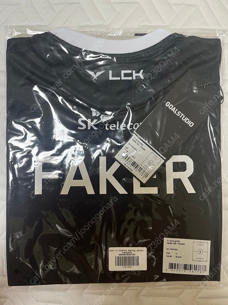 2023 T1 SKT 유니폼 홈저지 반팔 S사이즈 페이... | 남성의류 | 중고나라