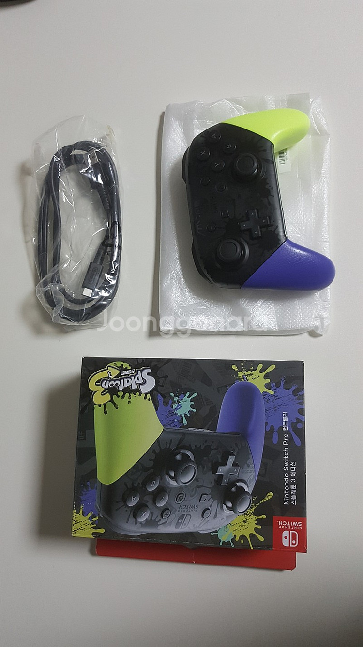 닌텐도 스위치 스플래툰3 프로콘 프로컨트롤러 Wii 중고나라