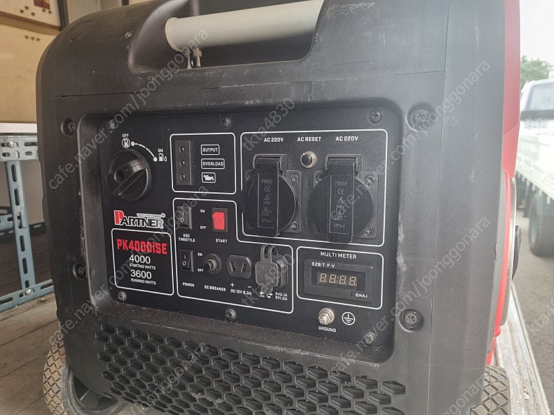 파트너 PK4000 ISE 발전기 팔아요 | 기타 캠핑용품 | 중고나라