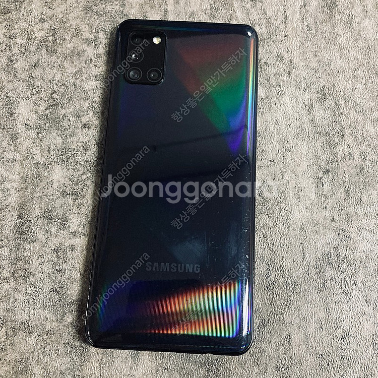 갤럭시 A31 블랙 64기가 깔끔한기기 7만원 판매합니... | 스마트폰 | 중고나라