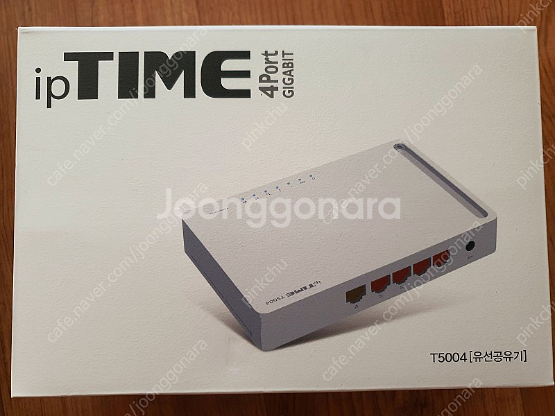 iptime T5004 유선공유기 새상품 | 키보드/마우스/스피커 | 중고나라