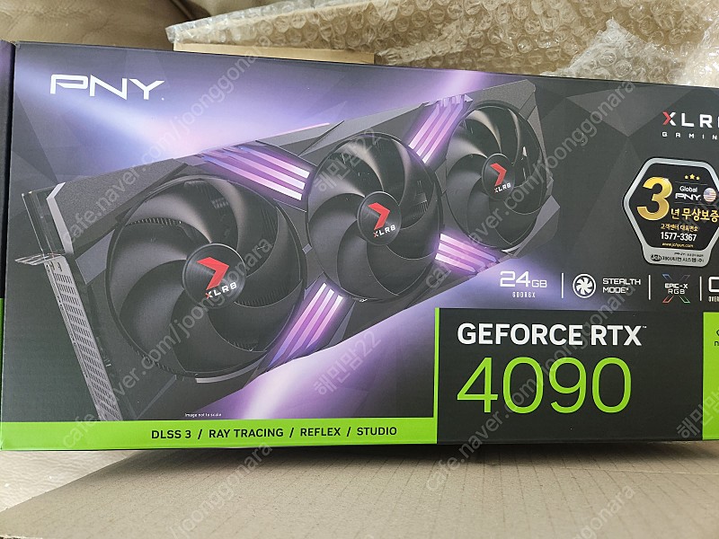 PNY XLR8 지포스 RTX 4090 VERTO EP... | CPU/메인보드 | 중고나라