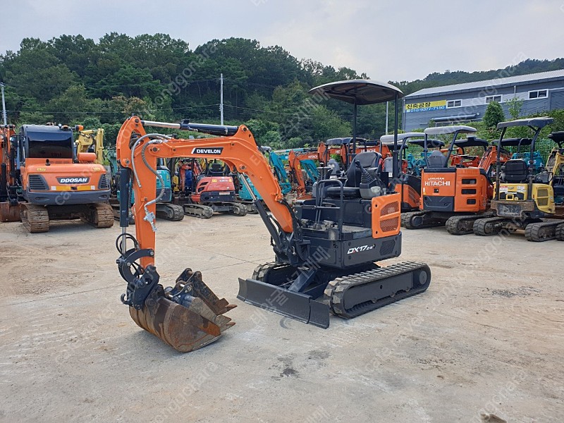 두산 DX17 2020년식 중고미니굴삭기 포크레인 매매... | 농기계/농업용공구 | 중고나라
