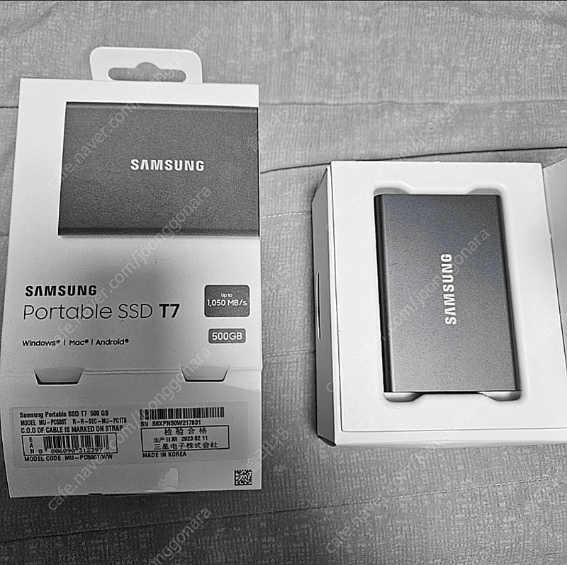 삼성 SSD T7 500GB | HDD/SSD/ODD | 중고나라