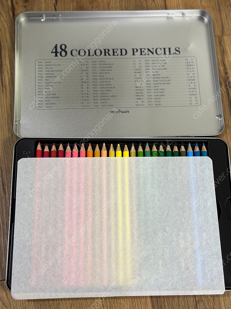 munhwa 컬러펜슬(48입)/컬러링북 | 키덜트 | 중고나라