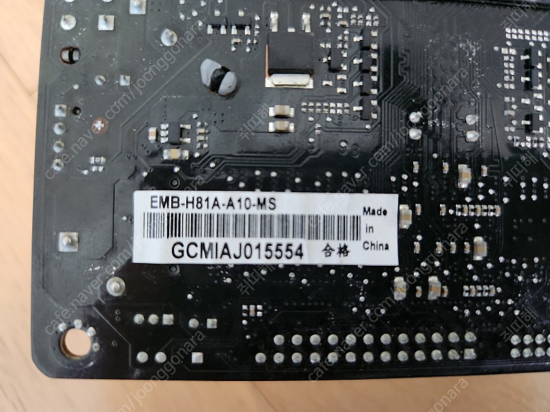 [부산] 4세대 산업용 H81 ITX EMB-H81A ... | CPU/메인보드 | 중고나라
