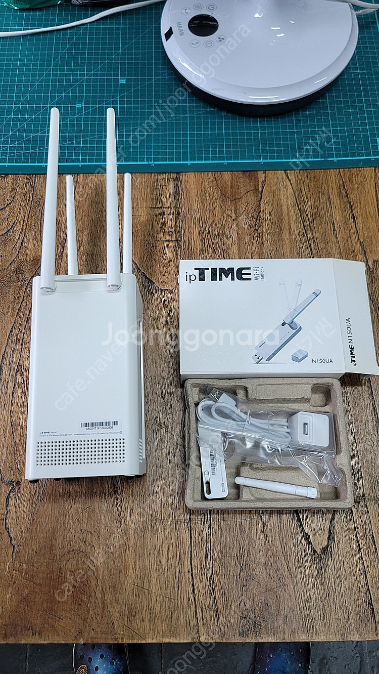 Iptime A80004t N150ua 공유기 팝니다 키보드마우스스피커 중고나라