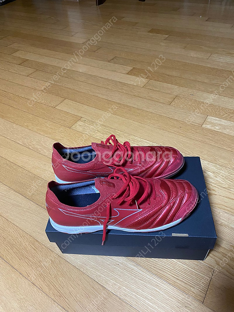 미즈노 네오살라베타 재팬TF 275 빨강 팝니다 | 축구의류/축구화 | 중고나라