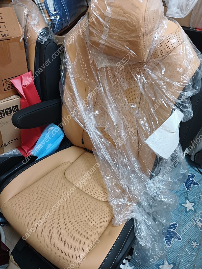 신품) KA4카니발 2열 천연가죽시트 베이지 | 기타 부품/용품 | 중고나라