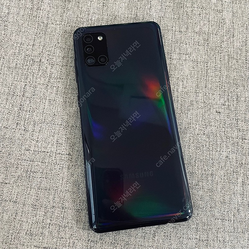 SKT 갤럭시 A31 블랙 64기가 무잔상! 9만원 판... | 스마트폰 | 중고나라