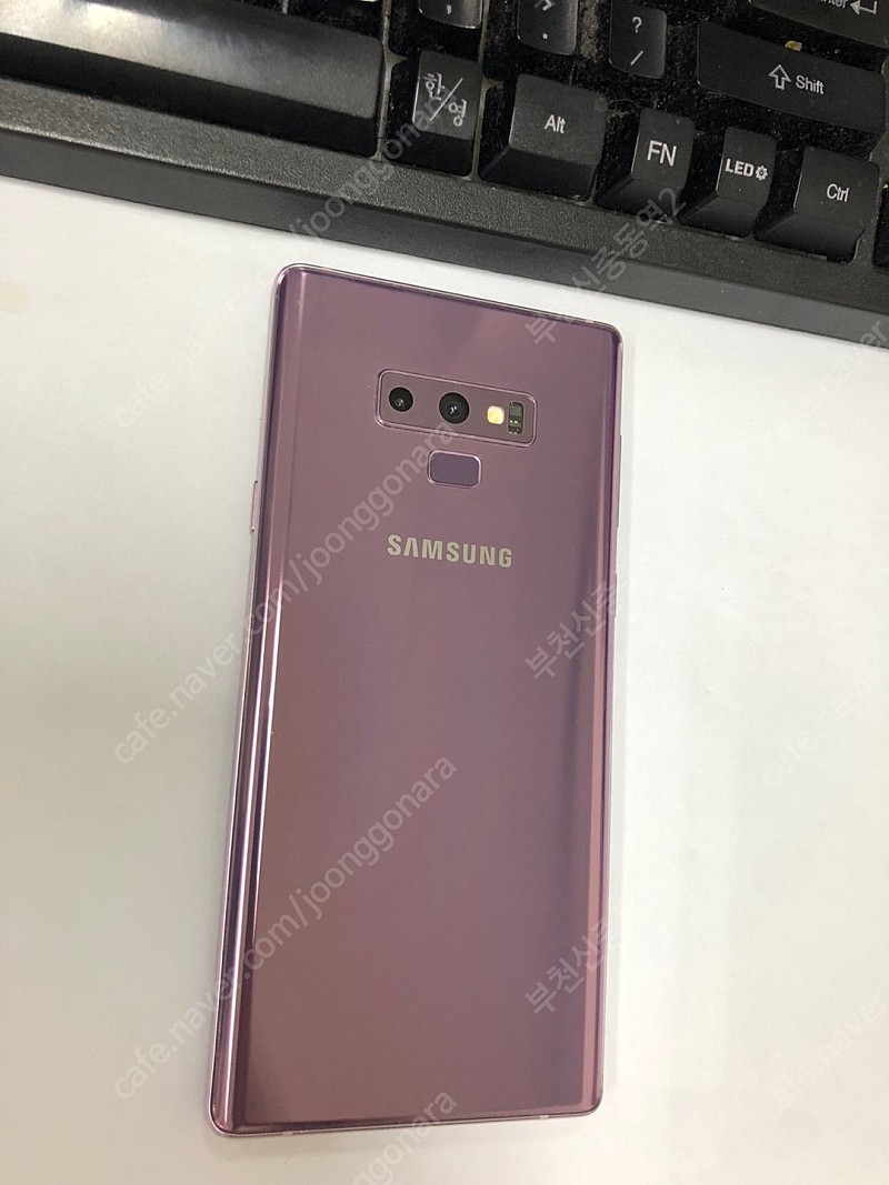 180444 KT 갤럭시노트9 퍼플 외관깨끗함 128G... | 삼성 | 중고나라