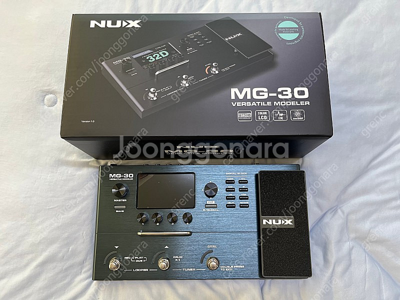 NUX MG30 멀티 이펙터 팝니다. | 건반악기 | 중고나라