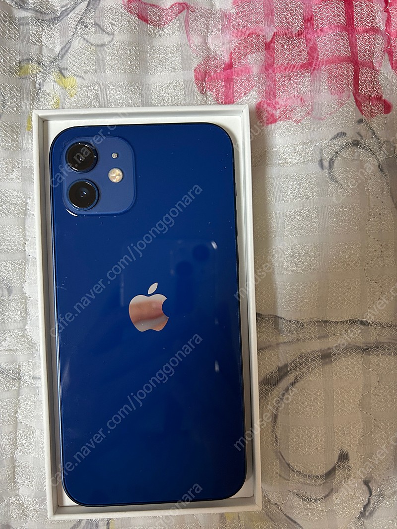 아이폰12 128G 블루색상 부속품포함 판매 | 스마트폰 | 중고나라
