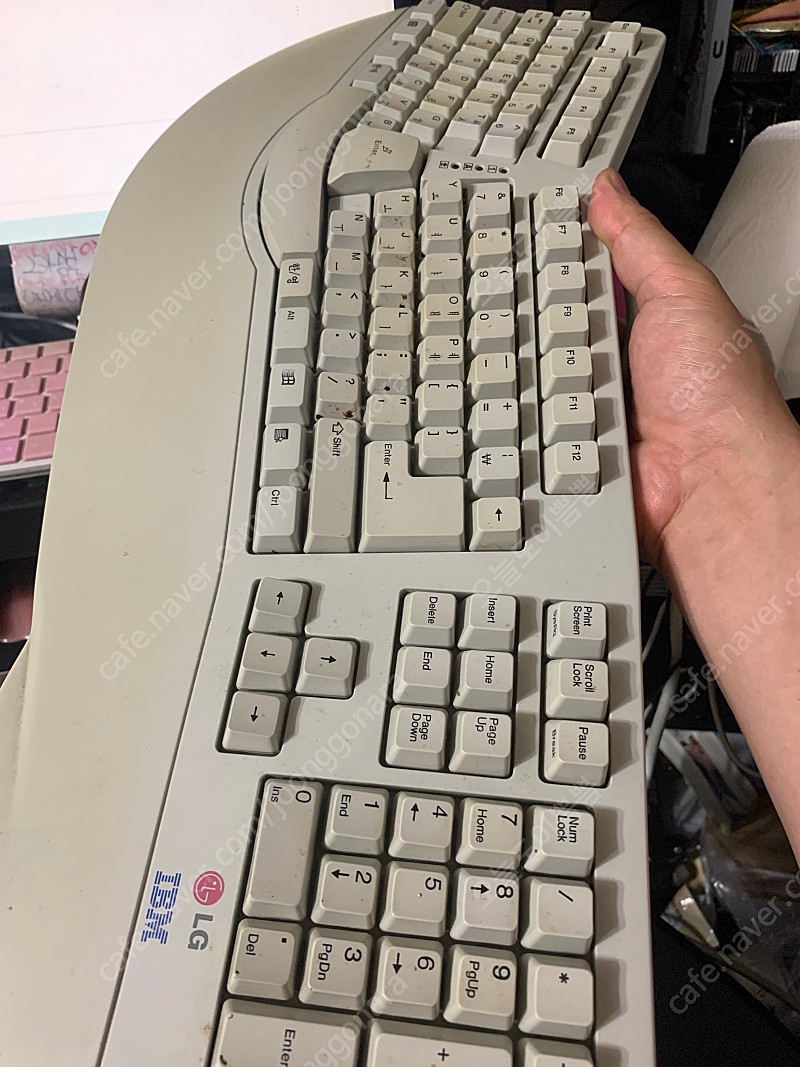 LG IBM LKB-0107 키보드 8만(택포)팝니다 | 데스크탑/본체 | 중고나라