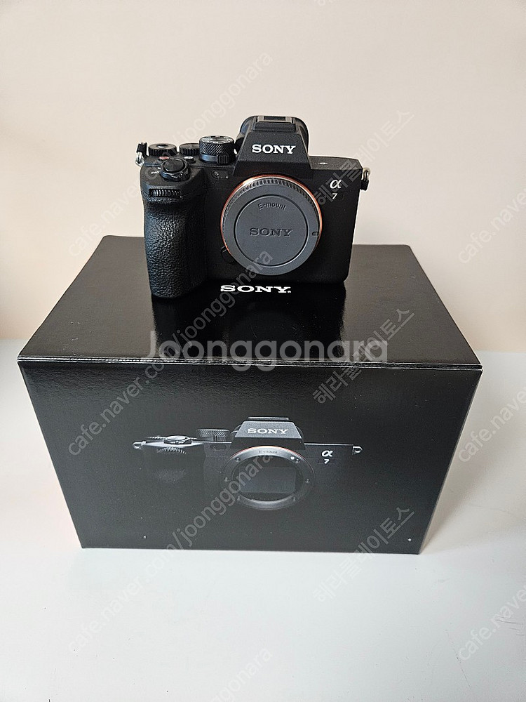 소니 A7M4 + 2470gm 금계륵 팝니다 | 미러리스 | 중고나라