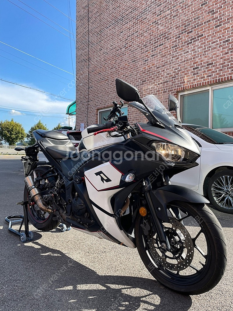 점검완료)야마하 YZF-R3 17년식 블랙 머플러구변완... | 125cc 초과 | 중고나라