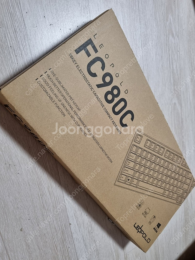 레오폴드 FC980C 화이트 토프레 45g 무접점키보드... | 키보드/마우스/스피커 | 중고나라