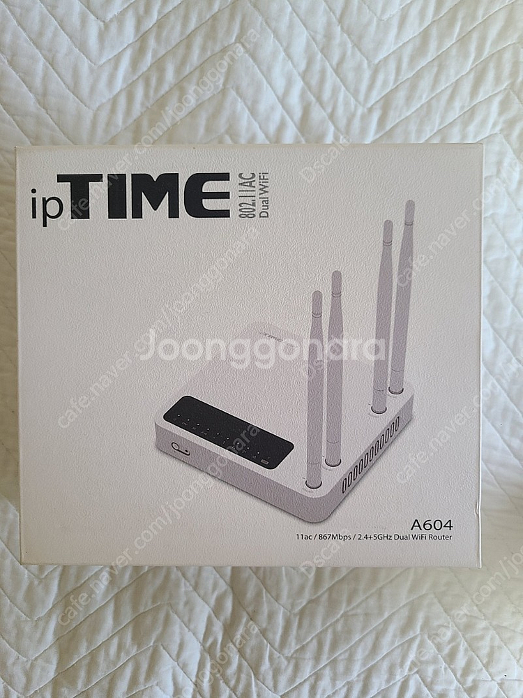아이피타임 공유기 iptime A604 판매합니다 | 키보드/마우스/스피커 | 중고나라
