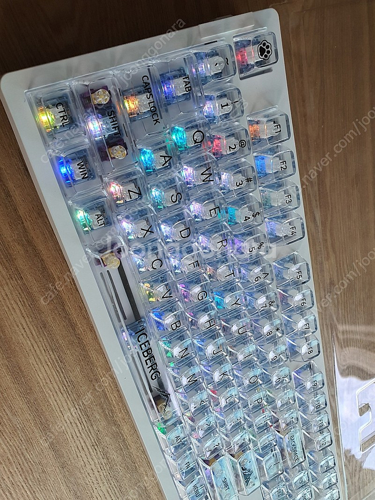 다얼유 A104 Pro 스카이축 V3 투명키캡 Xda 키보드마우스스피커 중고나라