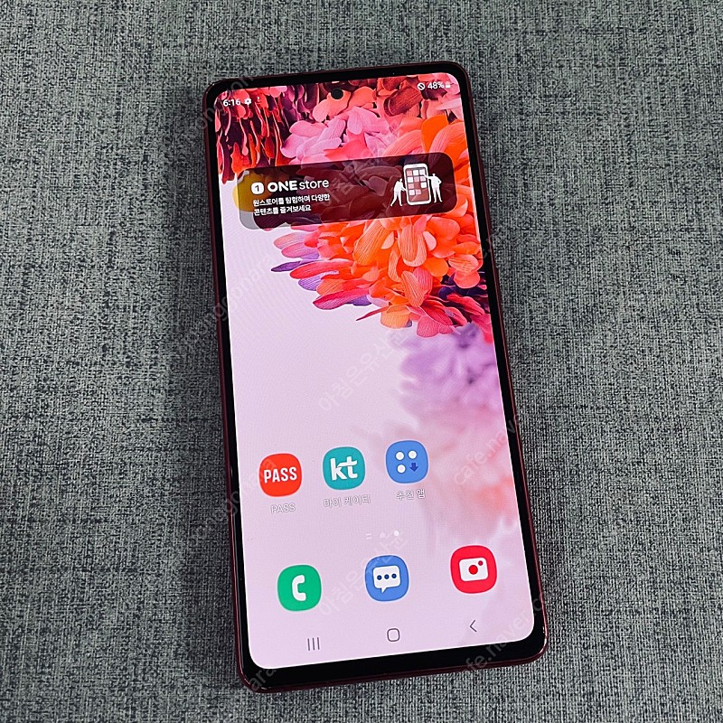 갤럭시 S20FE 레드 128기가 21년8월개통 액정S... | 스마트폰 | 중고나라
