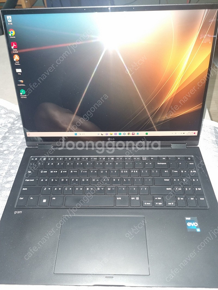 LG그램360 i5-1240p 8gb 팝니다. 16T9... | 노트북/넷북 | 중고나라