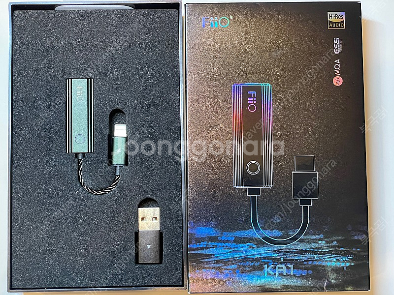 Fiio Ka1 꼬다리 Dac (아이폰용) | 이어폰/헤드폰 | 중고나라