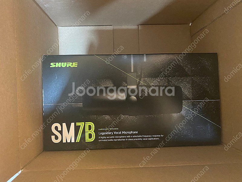 미개봉 슈어 SM7B 판매합니다 | 오디오/홈시어터 | 중고나라