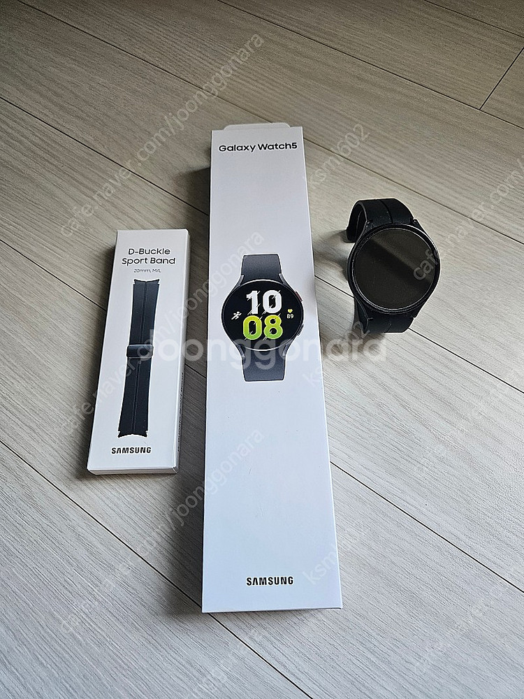 갤럭시워치5 44mm lte 자급제 (상태S)+ D버클... | 케이스/거치대/보호필름 | 중고나라