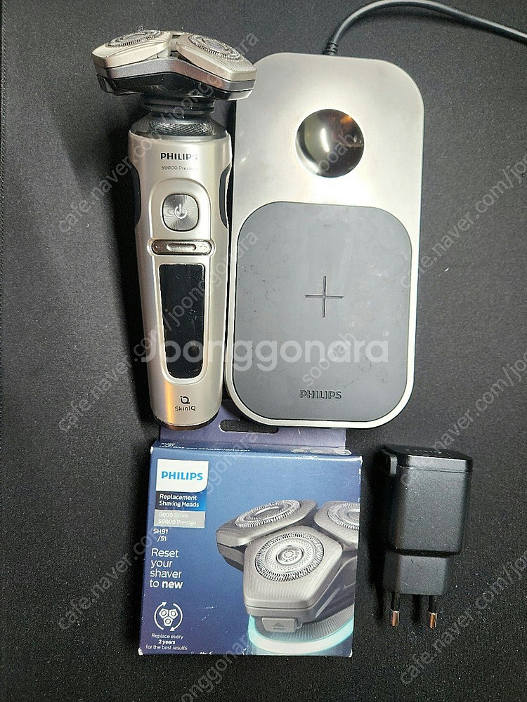 필립스 Skiniq 9000 프레스티지 시리즈 전기면도 면도기제모기이발기 중고나라