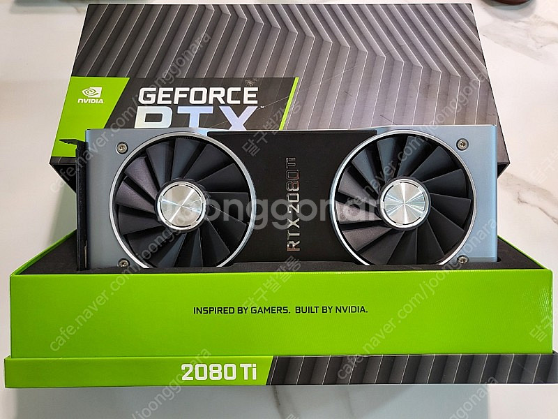 nvidia 2080ti fe 판매 합니다. | CPU/메인보드 | 중고나라