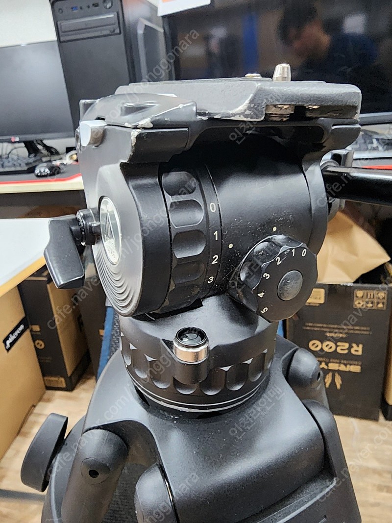 E-IMAGE 비디오용 GH06 볼헤드+RT308 트라... | 삼각대/조명/플래시 | 중고나라