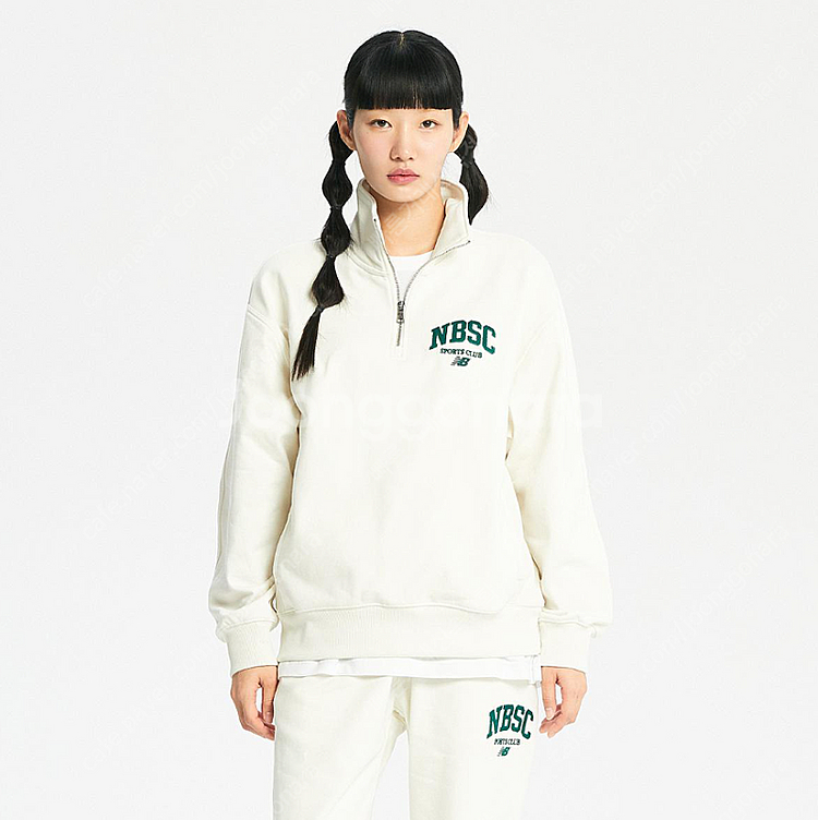 뉴발란스 반집업 맨투맨 23FW신상품 UNI NBSC ... | 여성의류 | 중고나라