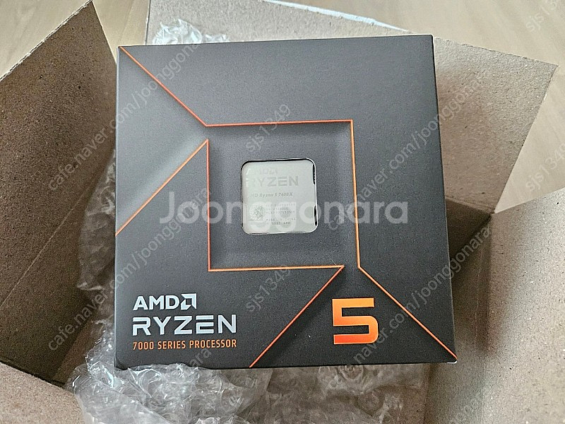 AMD 라이젠 7600X 미개봉 | CPU/메인보드 | 중고나라