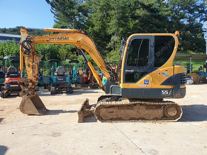 부가세없는 02 농장용 농사용 중고굴삭기 현대 R55i... | 농기계/농업용공구 | 중고나라