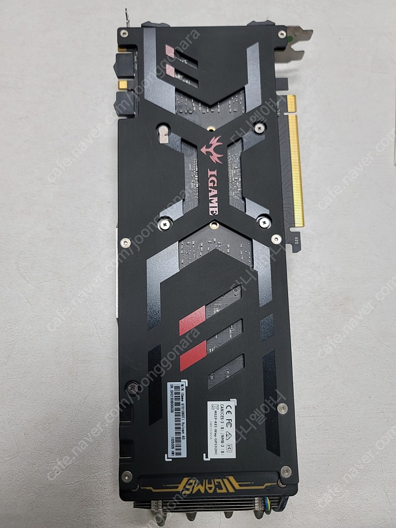 1080ti 그래픽카드 팝니다 | 기타 스포츠 | 중고나라