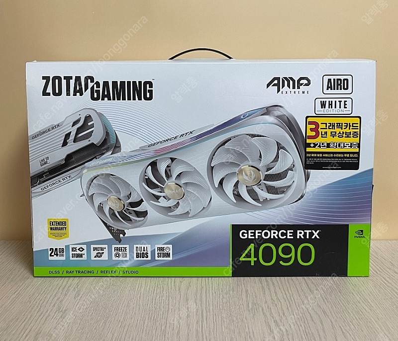 조텍 aero 4090 화이트/시소닉tx-1000 | CPU/메인보드 | 중고나라