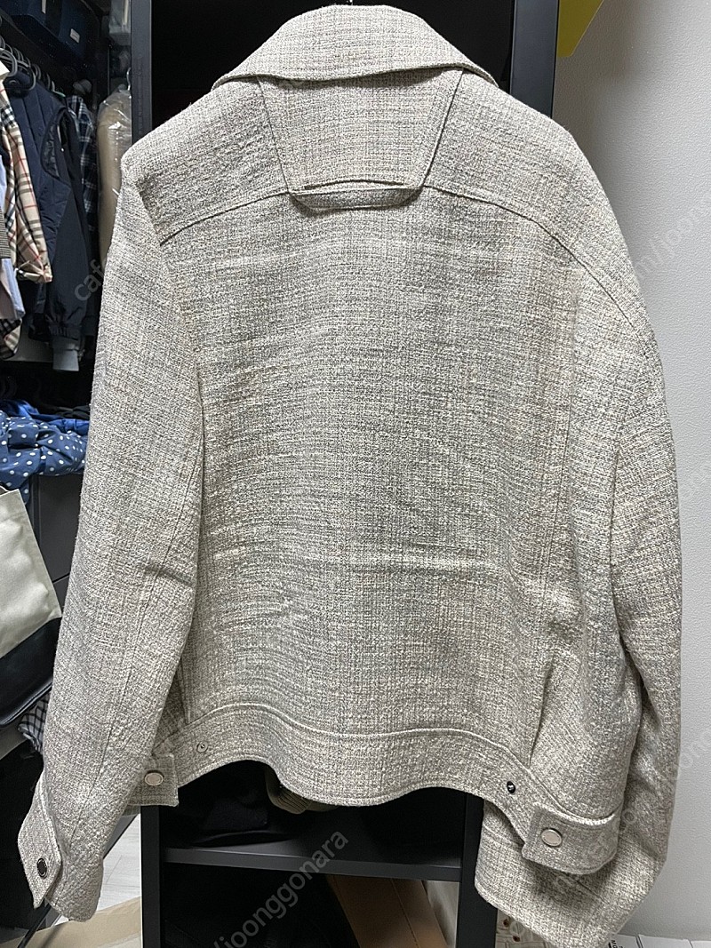 가격인하 솔리드옴므 23ss 트위드자켓 베이지 50사이... | 남성의류 | 중고나라