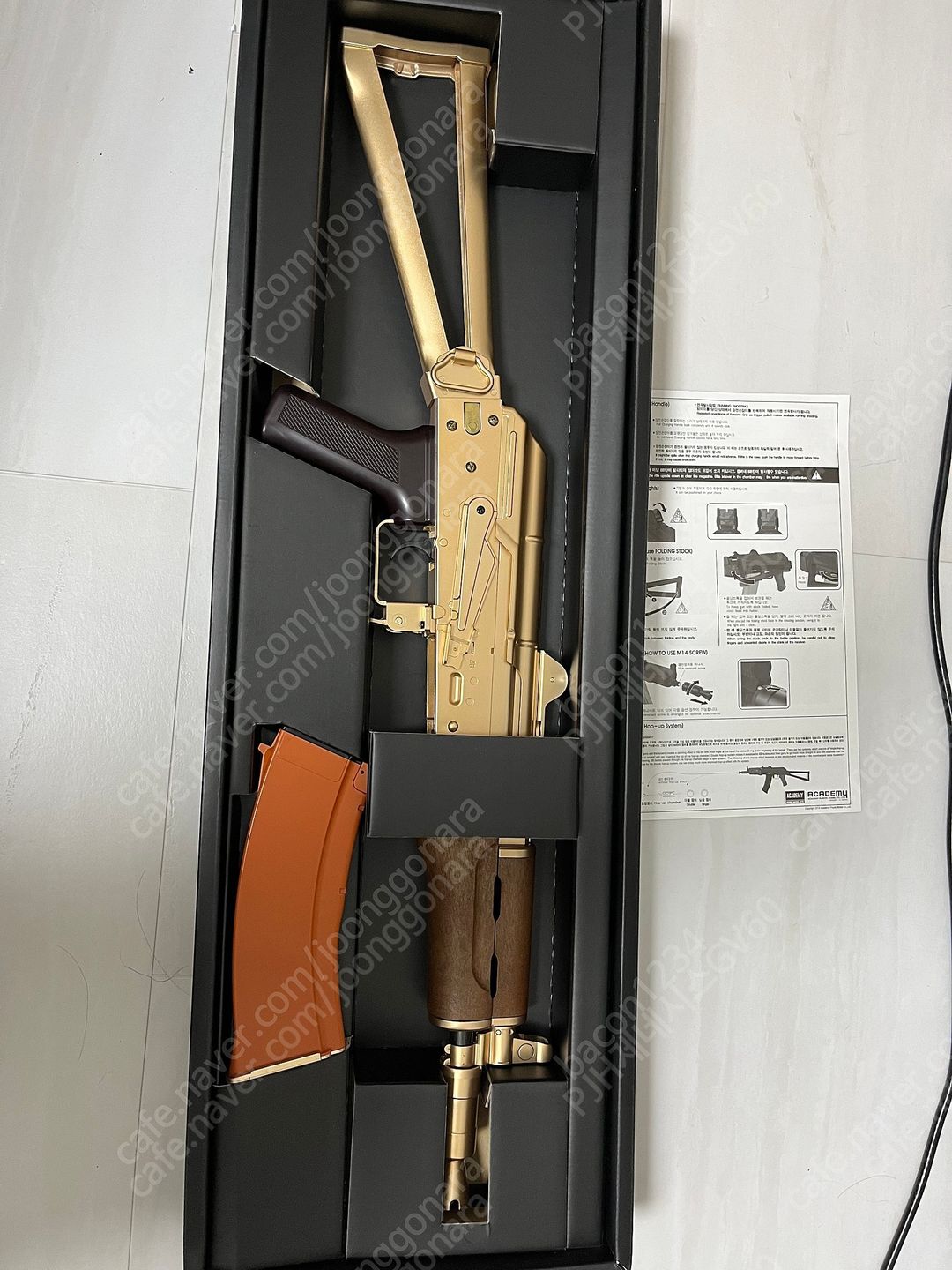 아카데미 50주년 기념 aks-74u gold edit... | 키덜트 | 중고나라