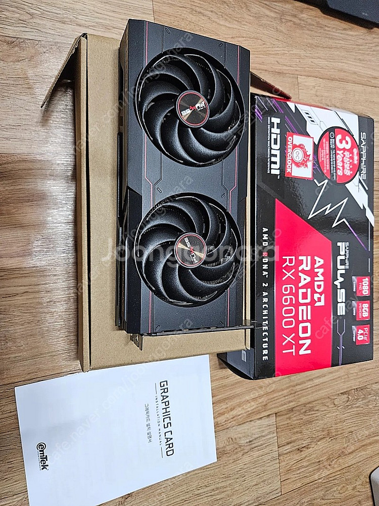 라데온 rx6600 xt 사파이어 | CPU/메인보드 | 중고나라