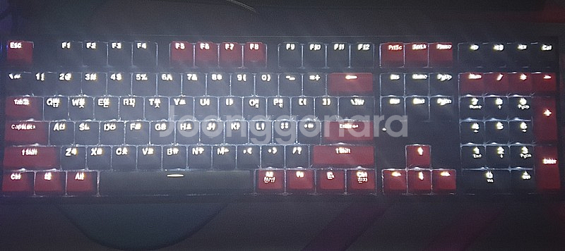 상태 양호한 콕스 CK108 키보드 황축 2만9천에 팝... | CPU/메인보드 | 중고나라