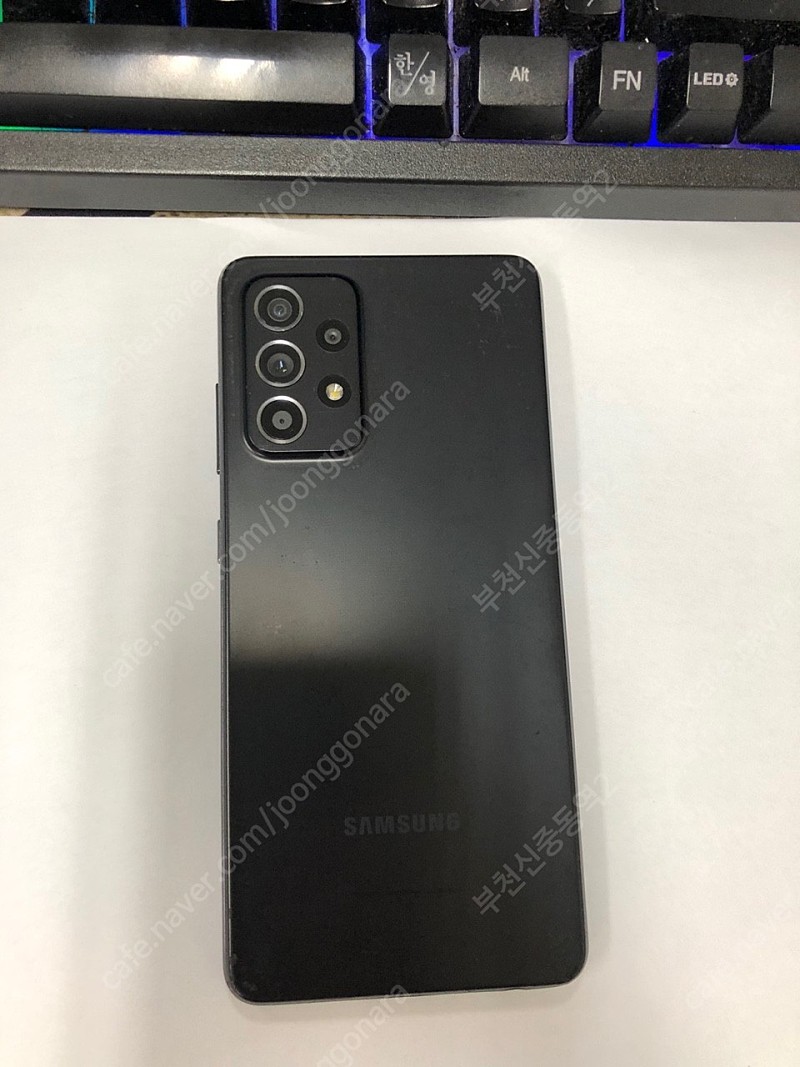 180914 KT 갤럭시A52S 5G 블랙 128GB ... | 삼성 | 중고나라