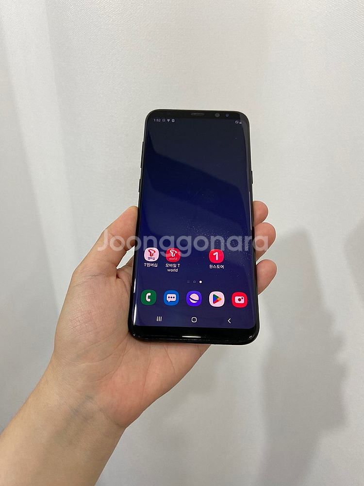 04701 갤럭시S8플러스 128기가 블랙 공기계 팝니... | 스마트폰 | 중고나라