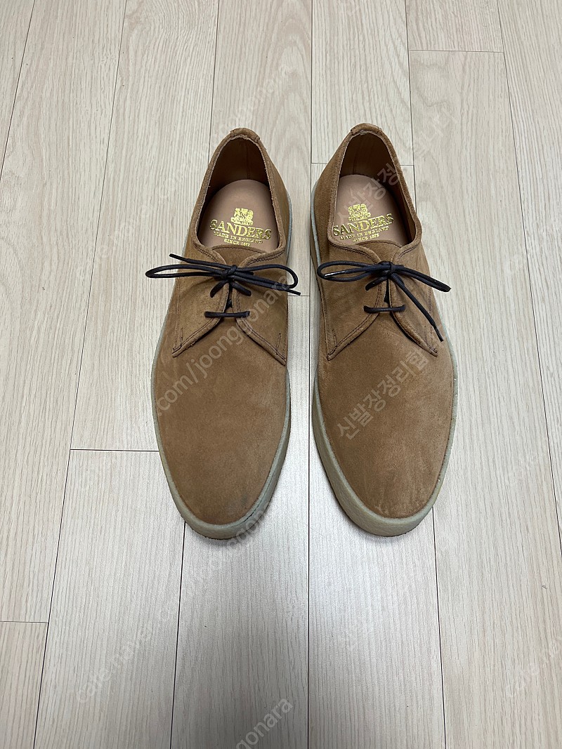 샌더스 로우 처카부츠 탄 uk9사이즈(us10) | 남성의류 | 중고나라