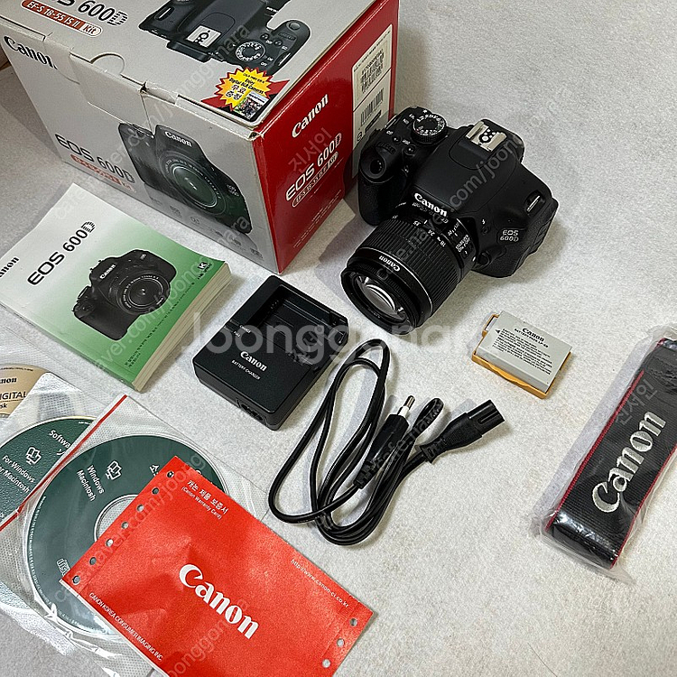 캐논 DSLR EOS 600d, 18-55mm 번들렌즈... | DSLR | 중고나라